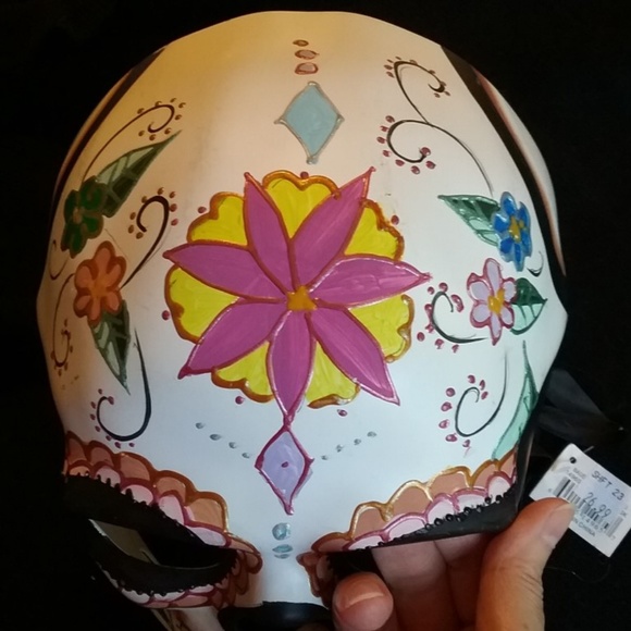 Other | Mexican Calavera Sugar Skull Mask Handpainted | Poshmark
